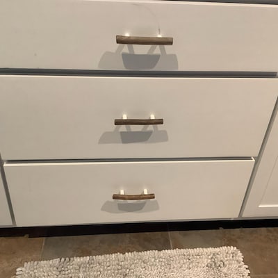 Drawer Pulls, Driftwood Handles, Natural Wood Grips, IKEA Furniture ...