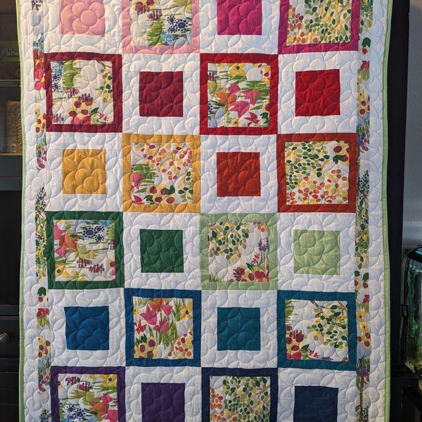 QUATRO Longarm Quilting Digital Pattern for Edge to Edge and Pantograph ...