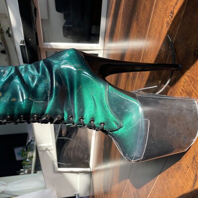 DOROTHY PLATFORM PROTECTORS Pleaser Pole Shoe Protectors Flow Covers ...