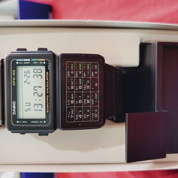 Casio DBC-610 With WR Symbol Calculator Data Bank Watch Module 676 ...