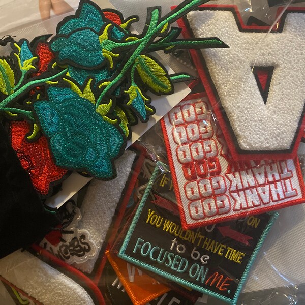 Patch Party Club, 1-pc blessed Rhinestone Patch With Adhesive ...