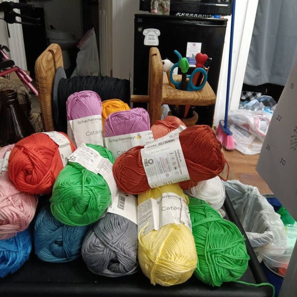 Amigurumi Yarn | Schachenmayr Catania Cotton Yarn Colors 300 -400 ...