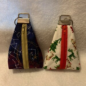 Key Fob Coin Pouch Pattern - Etsy