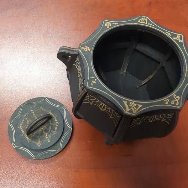 Small Tarot Card Holder, 5 Drawer Box, 4 Tarot Deck Holder, Tarot ...