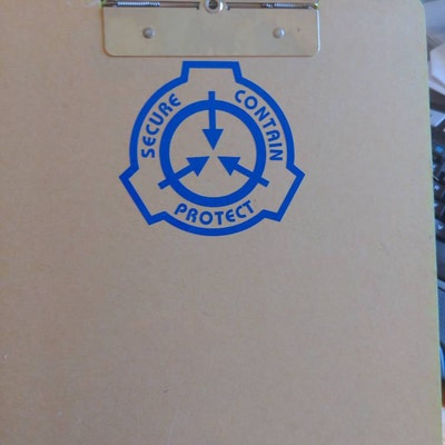 SCP Circle Logo Die Cut Decal Sticker With or Without Words NEW SIZE - Etsy