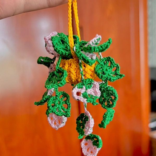 Crochet Patterns, Crochet Plant Pattern, Crochet Hanging Plant Pattern ...