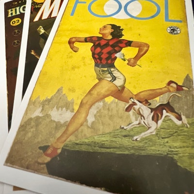 The Pulp Tarot Full Tarot Deck - Etsy