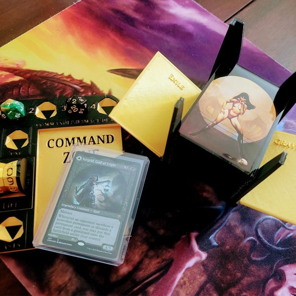 STL Model Files - Tall Draw and Discard Standard Size Playing Card ...