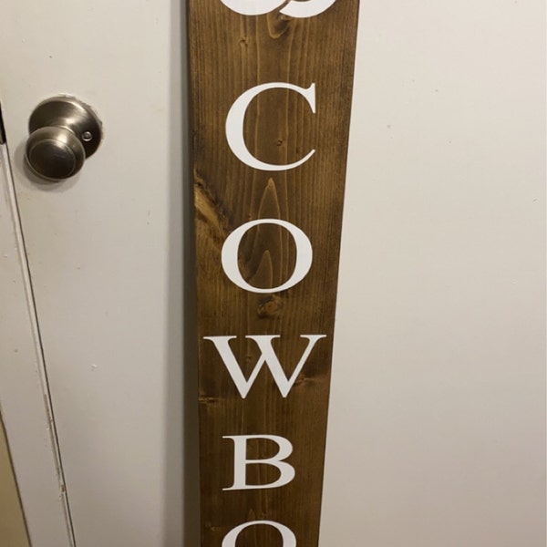 Farmhouse Welcome Sign 2/3/4/5 Feet Lengths - Wooden Rustic Decor ...