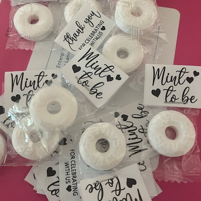 DIGITAL Mint to Be Wedding Mint Favor Digital Download Digital File for ...