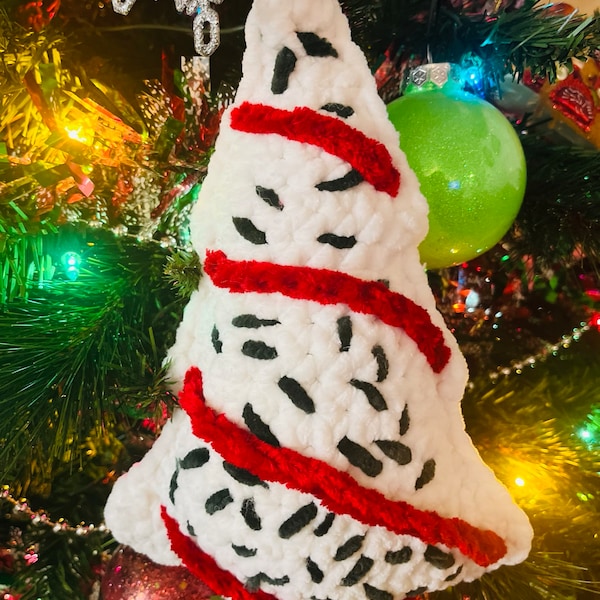 Christmas Tree Cuddler Crochet Pattern by Sheepish Stitches | Christmas ...