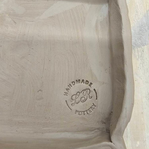 Personalized Ceramic Stamps, Polymer Clay Stamp,custom 12 Mm Thick ...