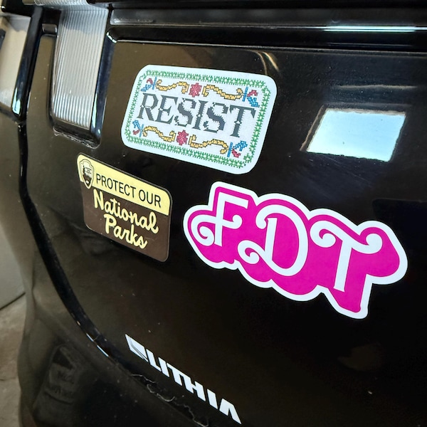 United We Stand Federal Departments Flag Yard Sign | Anti-doge F ELON ...