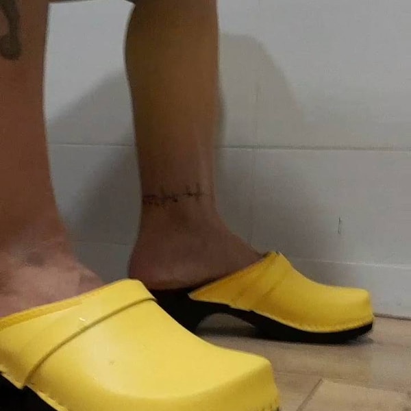 Clogs Yellow - Etsy