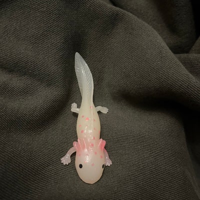 Mini Axolotl, Baby Axolotl, Squishy Stress Toy, Albino Axolotl, Axolotl ...