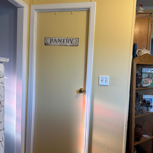 Pantry Sign - Pantry Decor - Pantry Lover Gift - Sign for Pantry - Food ...