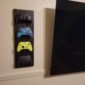 Video Game Controller Holder, Wall Mount Display Organizer Xbox ...