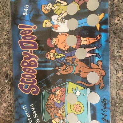 Scooby Doo Mini Scratch and Save Challenge - Etsy