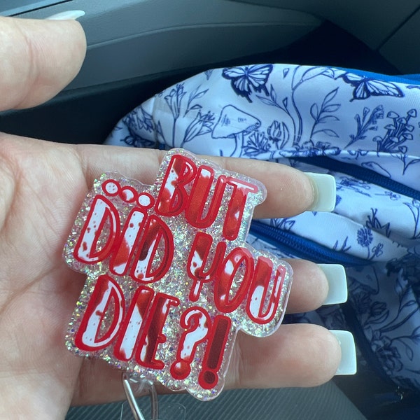 Alien Badge Reel, Abducted Cow Retractable ID, Nurse Badge Reel, UFO ...