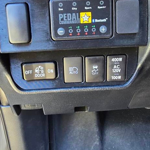 Toyota Tacoma 3rd Gen Switch Panel for Pedal Commander (PC-38 ...