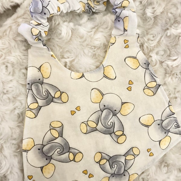 Pullover Bib Pattern: Elastic Neckline, Newborn Gift (PDF Pattern) - Etsy