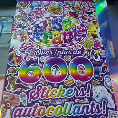 Lisa Frank Sticker Book Over 600 Stickers, Lisa Frank, Lisa Frank ...
