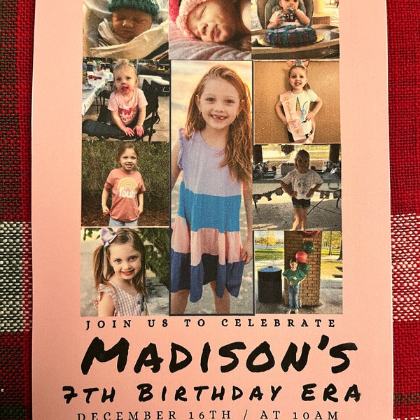 Swiftie Birthday Invitation | Editable Pool Party Invitation | Swiftie ...