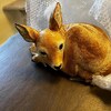 Exquisite Concrete Garden Fawn Deer Statue Hand Cast and Hand Painted ...
