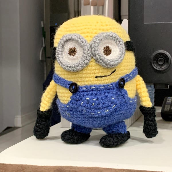 Minion Amigurumi Crochet Pattern, Bob Kevin Stuart Plushie Toy - Etsy