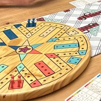 Fast Track bundle Pack Wooden Game Board Comes With Everything You Need ...