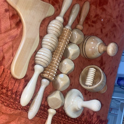 Wood Therapy Maderoterapia Colombiana Cob Roller Handheld Massager ...