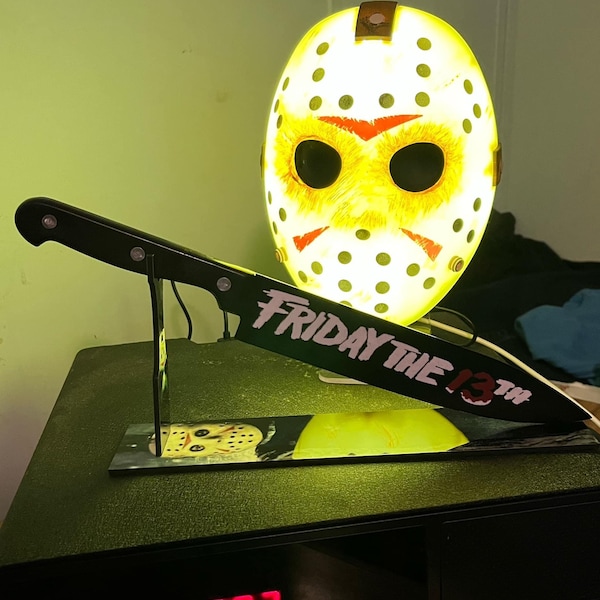 Friday the 13th Jason Voorhees Kitchen Knife With/without Sublimated ...