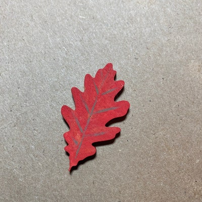 Unfinished Wooden Oak Leaf Shape Fall Craft From 1 up to 46 DIY - Etsy