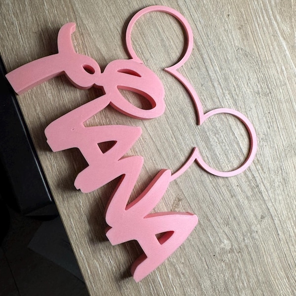 Personalized Disney Styled Name Plate, Customizable Name Plate, Disney ...