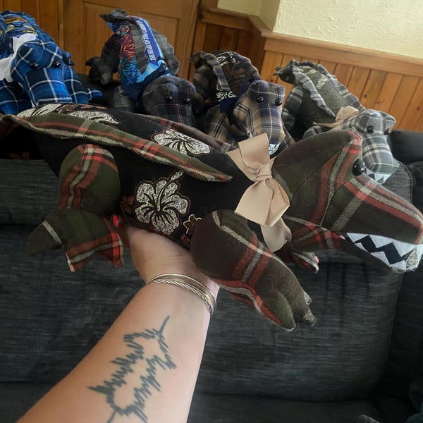 Memory DOG Handmade Keepsake Animal REMEMBRANCE Gift Memorial Made From ...