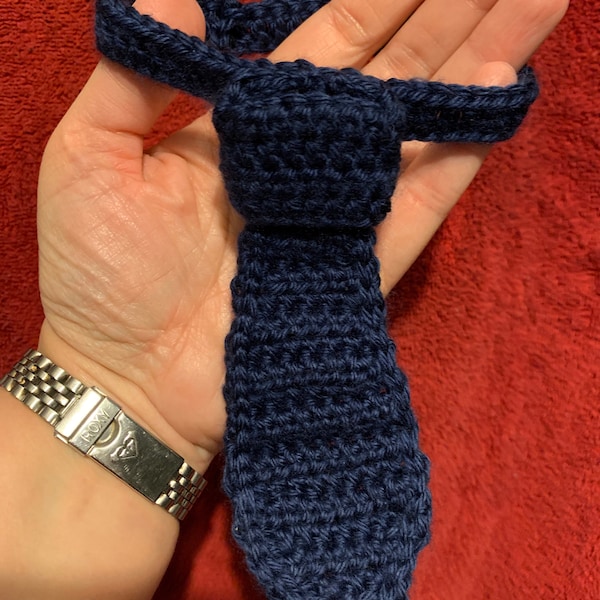 Crochet Pattern Baby Necktie/ Crochet Toddler Necktie/ Toddler Necktie ...