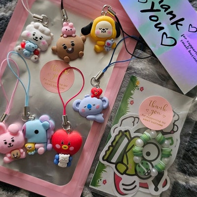 Kawaii Animal Charms Kawaii Phone Charms Kawaii Pendants - Etsy