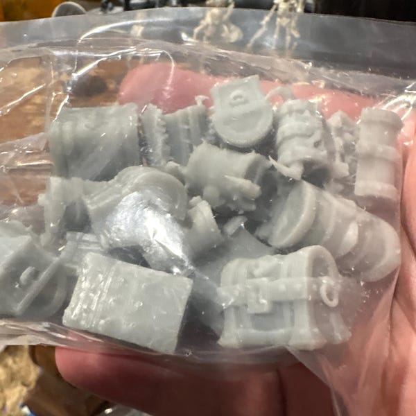 3D Printed Post-apocalyptic Building Terrain - Police Station Variant ...