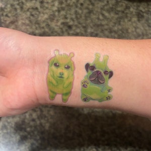 Gnarp Gnap Alien Seal Alienposting Meme Glitter Vinyl Sticker - Etsy