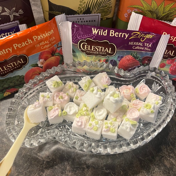 Fancy Sugar Cubes/ Tea Party/ Sugar Cubes/tea/ Bridal Sugar Cube/ Cubes/gift Item - Etsy
