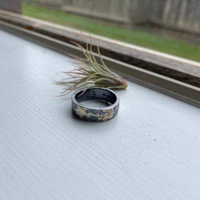 Made to Order Sterling Silver Ruby Frost Ring Organic Wedding Band Solid Sterling Silver Ring ...