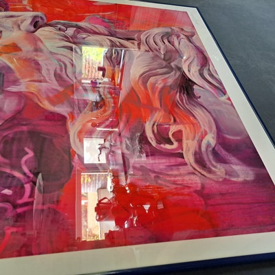 Framing Acrylic Glass Frame Plexiglass Insert Frame - Etsy