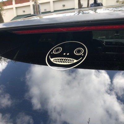 Nier Automata Emil Head Vinyl Decal Car Decal Laptop - Etsy
