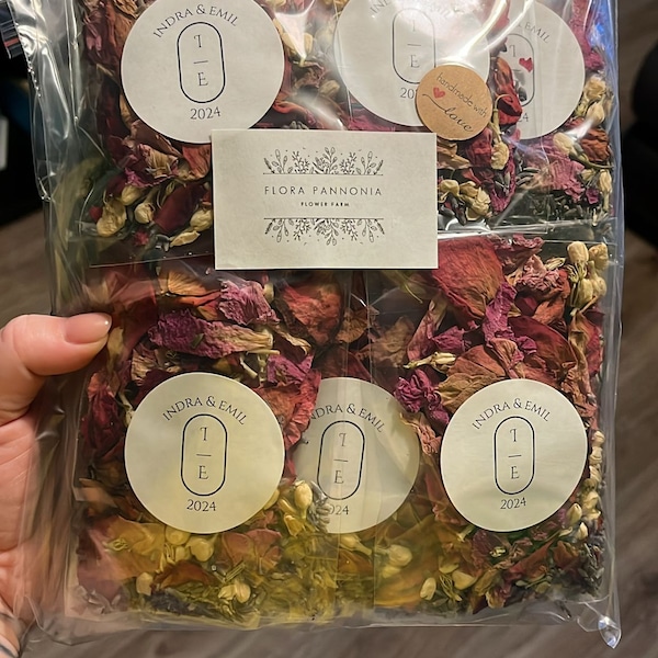 Biodegradable Natural Confetti | Real Flower Confetti | Petal Toss ...