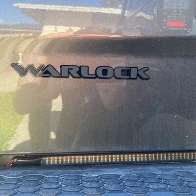 Custom Text Car Badge OEM Font Type Your Own and Choose Your Colors ...