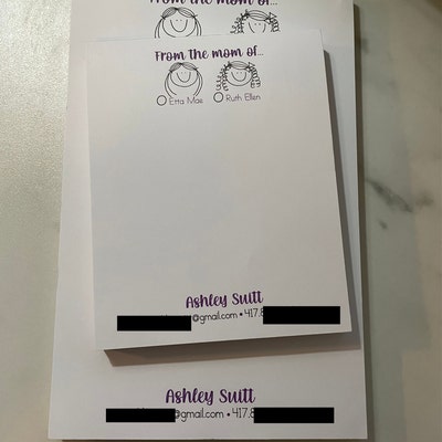 Daily Planner Notepad Personalized Notepad Custom Planner - Etsy