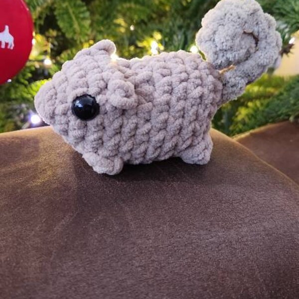 Millie Mouse Crochet Stuffed Animal Pattern Amigurumi English US ...
