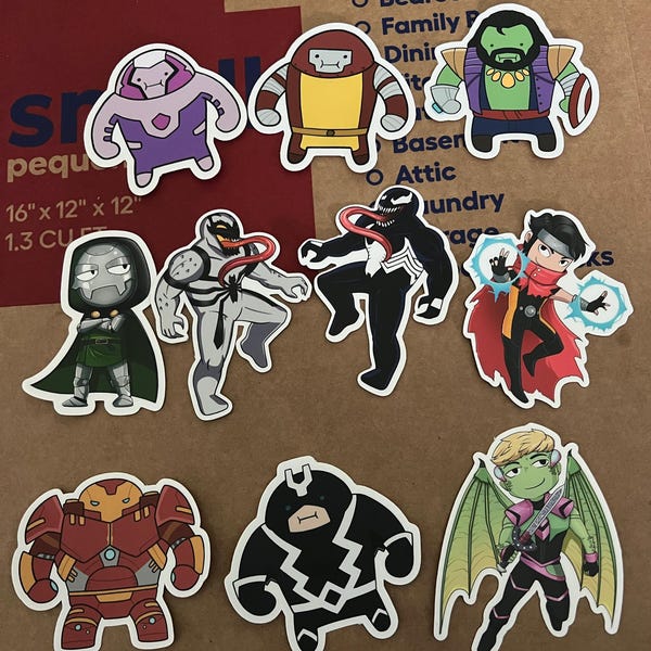 Professor X - Matte Vinyl Sticker - Etsy