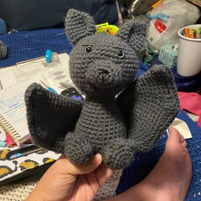 Bat Crochet Pattern PDF Cute Halloween Crochet Bat Amigurumi - Etsy
