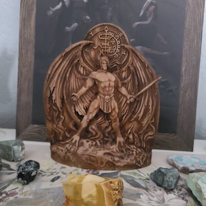 Asmodeus, Greek Statue, Asmoday, Asmodeus Statue Greek Mythology Demon ...